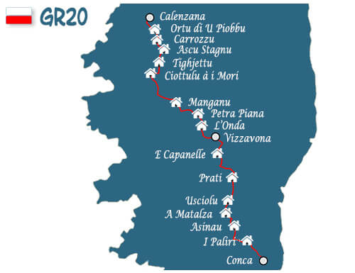 Grandes randonnées en corse : le GR20, page 1 | Corse-randos.com
